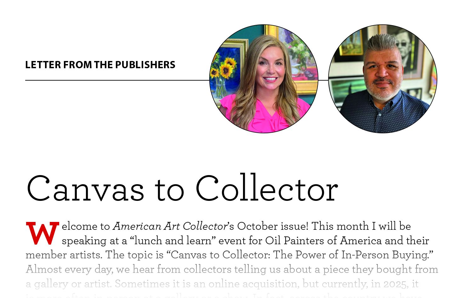 American Art Collector - A Monthly Magazine for Collectors, Galleries ...