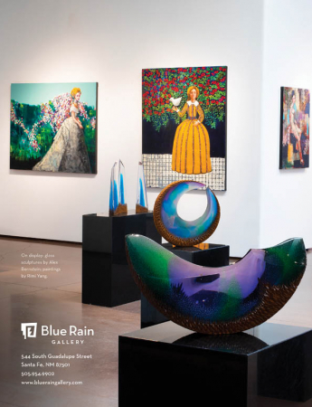 American Art Collector - Blue Rain Gallery